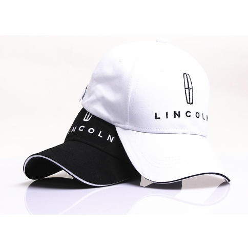 1 x Cotton Car Logo Baseball Cap Hat Snapback for Lincoln Navigator MKZ ...