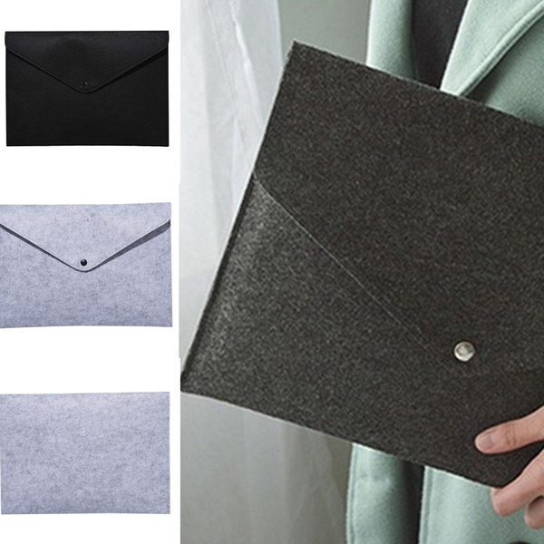 Chemical Felt File Folder Durable Briefcase Document Bag Paper File ... Chemical Felt File Folder Durable Briefcase Document Bag Paper File ...