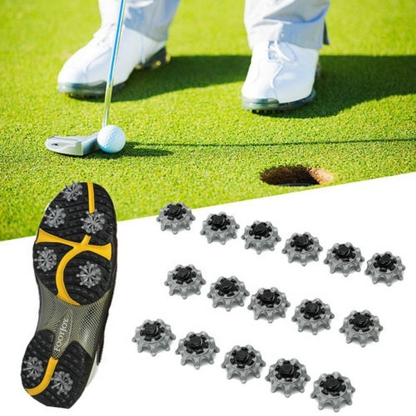 16Pcs Replacement Golf Shoes Spikes Studs Cleats Fast Twist for Tri-Lok ...