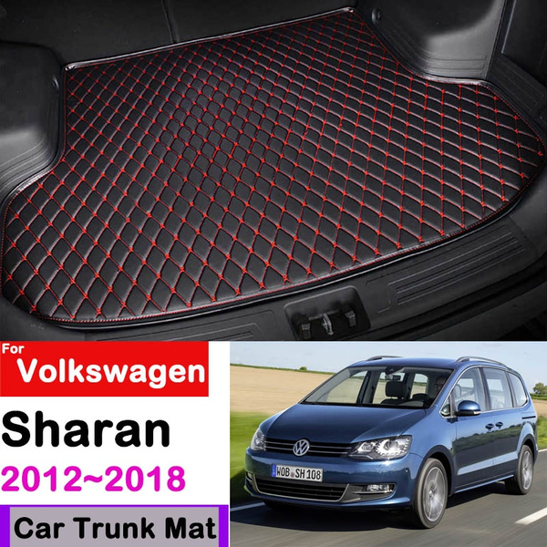 For Volkswagen Sharan 2012-2018 Car Rear Trunk Cover Mat Floor Carpet ...