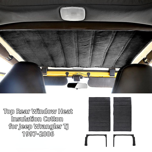Car Top Roof Heat Resistant Cotton Rear Window Insulation Cotton Heat ...