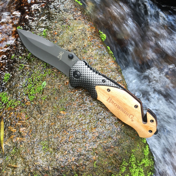 Browning Tactical Spring Assisted Multifunctional Pocket Folding Knife ...