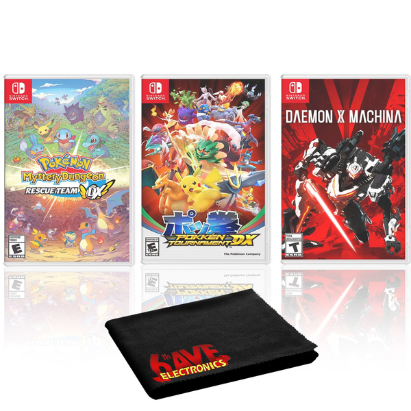 Nintendo Pokemon Mystery Dungeon: Rescue Team DX with Pokken Tournament ...
