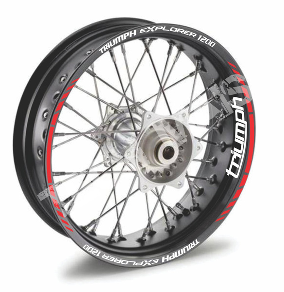 Reflective Wheel Sticker Kit for TRIUMPH EXPLORER 1200 Sticker ...