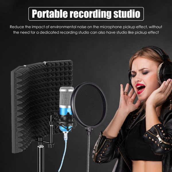 Recording Studio Wind Screen Microphone Wind Cover Microphone ...