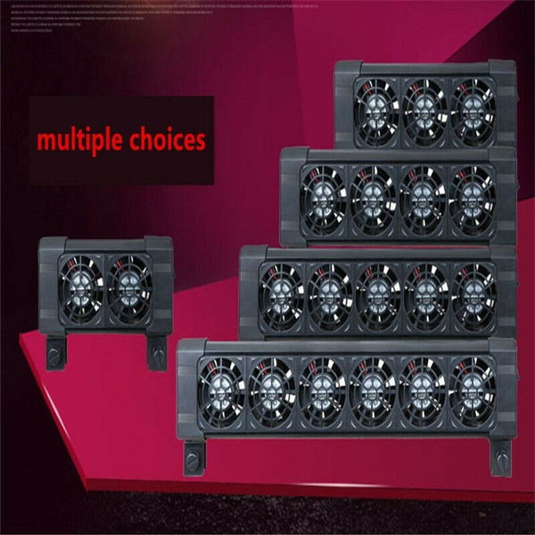 2/3/4/5/6 Heads Fan 220V Aquarium Cooling Fans Fish Tank Cold Wind ...