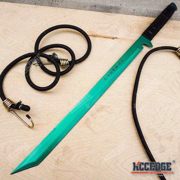 27" Ninja Sword TANTO BLADE Ninja Weapons Machete Full Tang Self ...