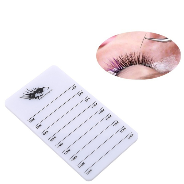 Eyelash Glue Extension Pallet Eyelashes Pad | Wish