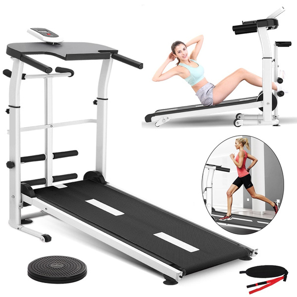 3-in-1 Multifunctional Walking Machine, Treadmill With Tablet Stand ...
