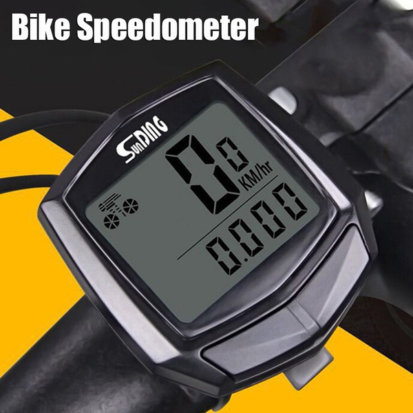 Waterproof Bicycle Wired Stopwatch Bike Cycle LCD Display Digital ...