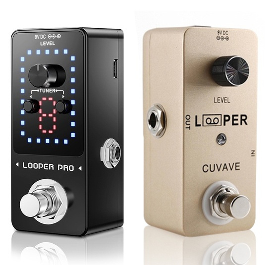 Looper Pro Guitar Pedal 9 Loops Total 40 Minutes Recording Time ...