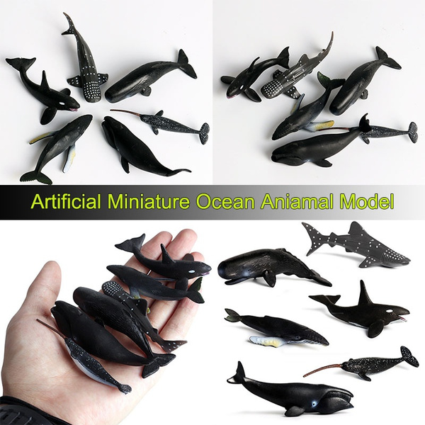 Artificial Miniature Ocean Animal Model Mini Marine Life Simulation ...