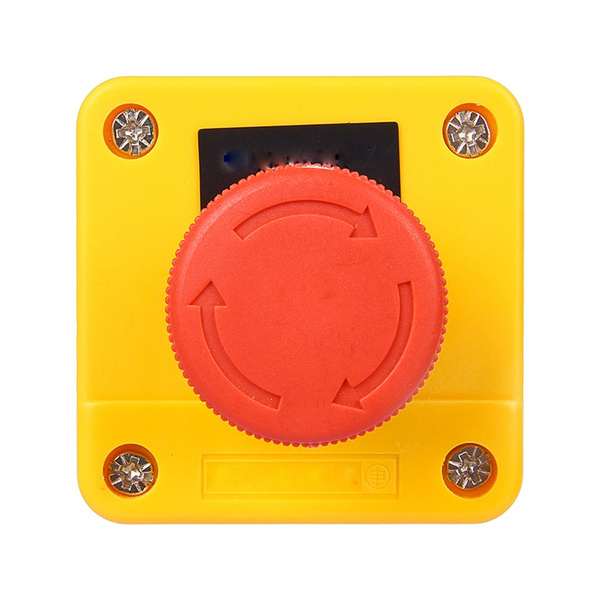 E-stop Push button emergency stop switch button box one normally open ...