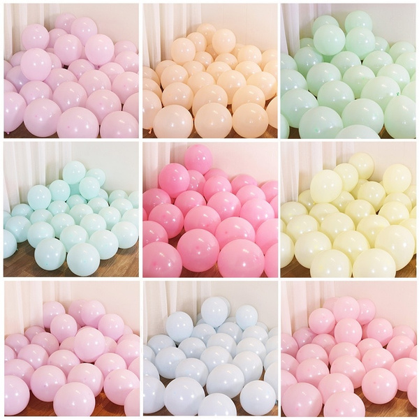 20pcs Macaron Balloon Baby Shower Table Decorations Wedding ...