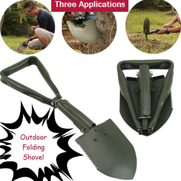 Outdoor Supplies Equipment Folding Car Shovel Camping Shovel Function ...