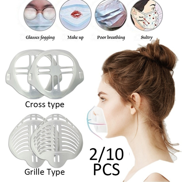 2/10PCS Light Face Mask Inner Bracket Breathable Mask Support Frame ...