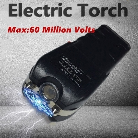 High Strength Voltage Portable Self Defense Equipment Electric Shocking ...