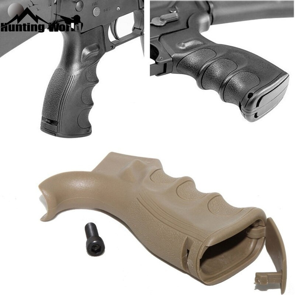 Tactical Polymer Gun Handgrip QD Vertical Handle Foldable Bipod Grip ...