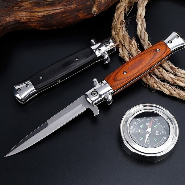 8.5 inch 13 inch spring knife camping knife collection knife outdoor ...