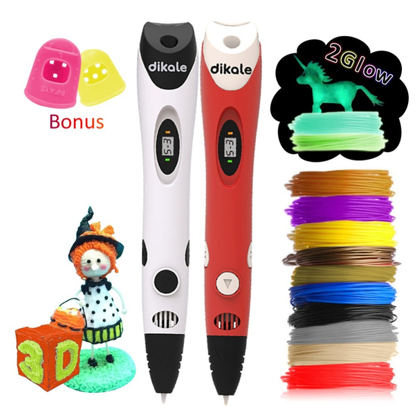 Dikale 3D Drawing Pen 7th Generation 3D Printer Pen Pencil Mold 3D Pen ...