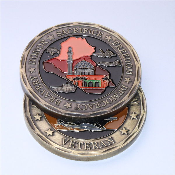 Operation Iraqi Freedom Iraq War Veteran OIF Challenge Coin | Wish