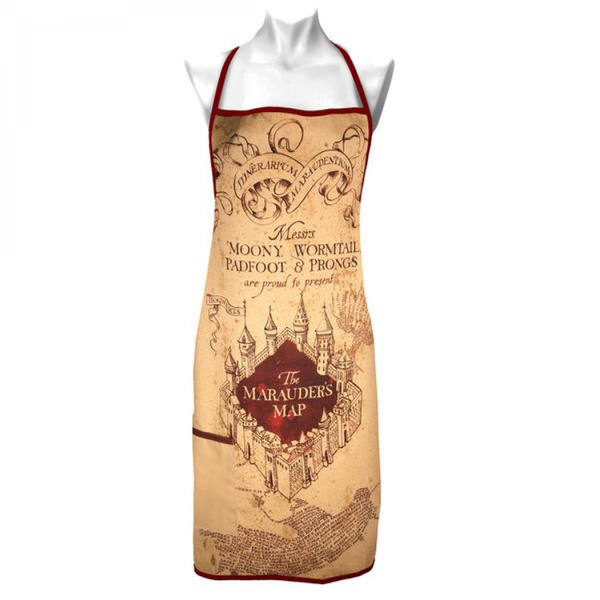 Harry Potter Marauder's Map Apron | Wish