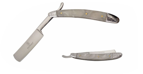 10" Stainless Steel Blade Pocket Knife Survival Knife Shaving Razor ...