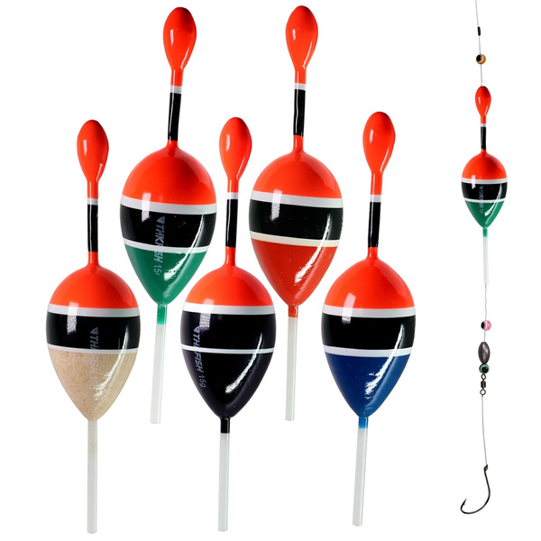 Fishing Floats and Bobbers Slip Bobbers Saltwater Freshwater Fishing ...