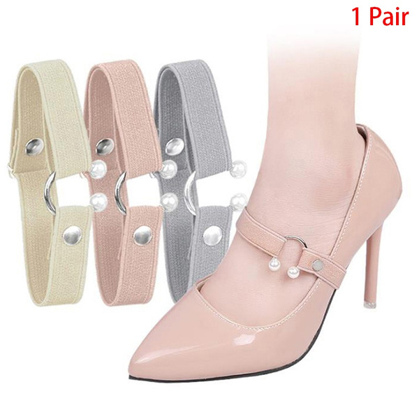 Women Shoelace For High Heels Adjustable Shoe Strap Belt Ankle Holding ...
