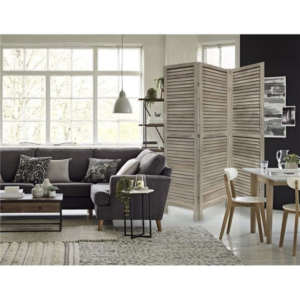 Screen Gems SG-237 GREY 3 Panel Shutter Screen, Grey | Wish