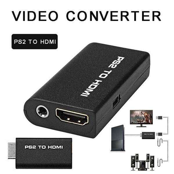 2020 NEW PS2 to Audio Video AV Adapter Converter with/ 3.5mm Output for ...