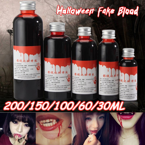 Halloween Ultra-realistic Fake Blood Simulation Human Vampire ...