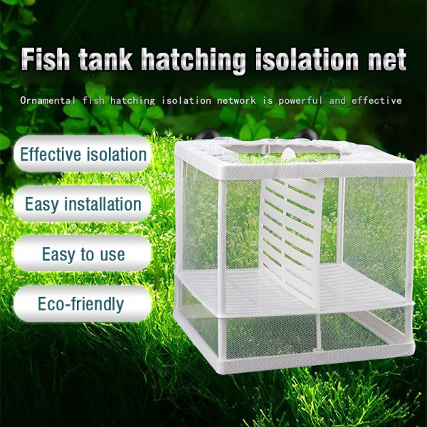 Fashion Aquarium Fish Tank Guppy Breeding Breeder Baby Net Trap Box ...