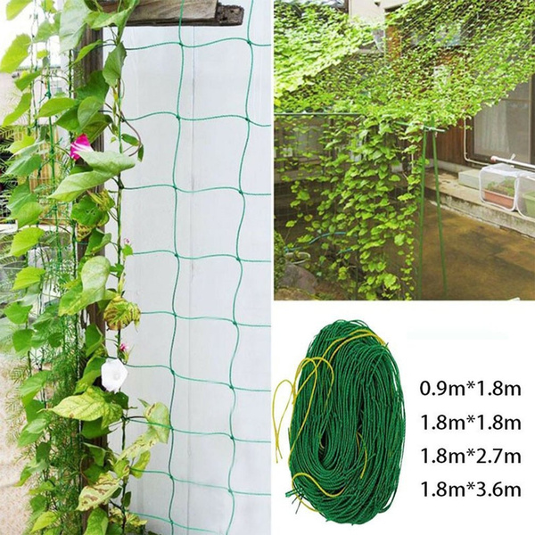 Garden Fence Nylon Net Climbing Frame Gardening Net Plant Fence Anti ...