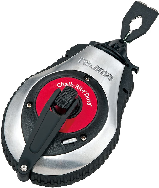 TAJIMA Chalk Box - Chalk-Rite Dura Snap-Line with Extra Bold 1mm Chalk ...