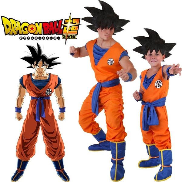 Anime Dragon Ball Son Goku Uniforms Temple Costume Cosplay Costume | Wish