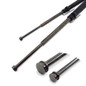 Heavy Spring Rod Self-defense Telescopic Rod All Steel Quenched Three ...