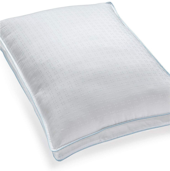 SensorGel Cool Fusion Medium Density Standard Bed Pillow with Cooling ...