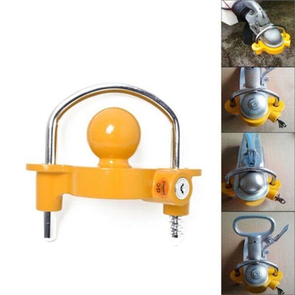 Boat Motorcycle Trailer Universal Coupler Lock Heavy Duty Hook Lock ...