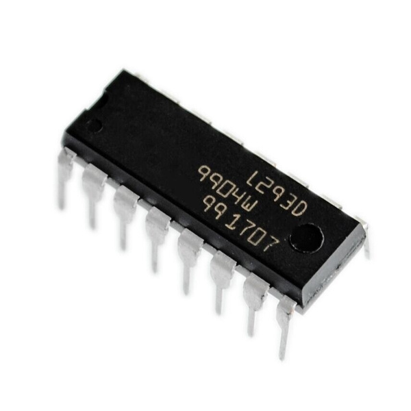 50PCS L293D Stepper Motor Driver PUSH-PULL FOUR CHANNEL MOTOR DRIVER IC ...