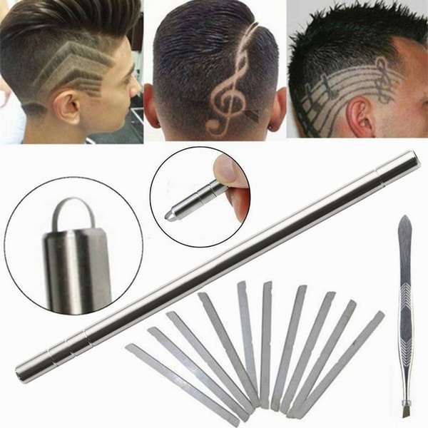 Multifunctional 12pcs/set Home Eyebrows Shaving Barber Tweezers DIY ...