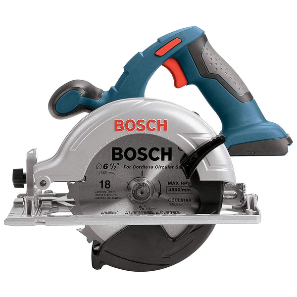 Bosch CCS180B 18v Battery Powered 6 1/2 Inch Cordless Circular Saw ...