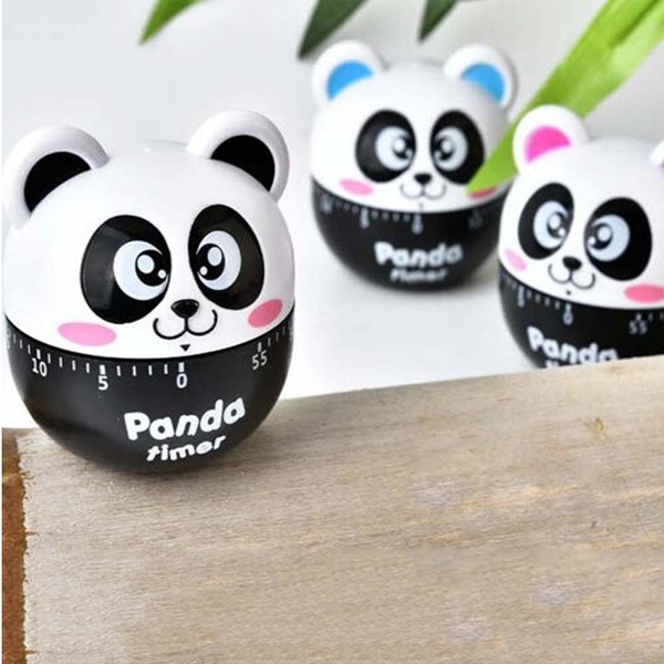 Home Supplies Timer Cartoon Cute Panda Mechanical Timer | Wish