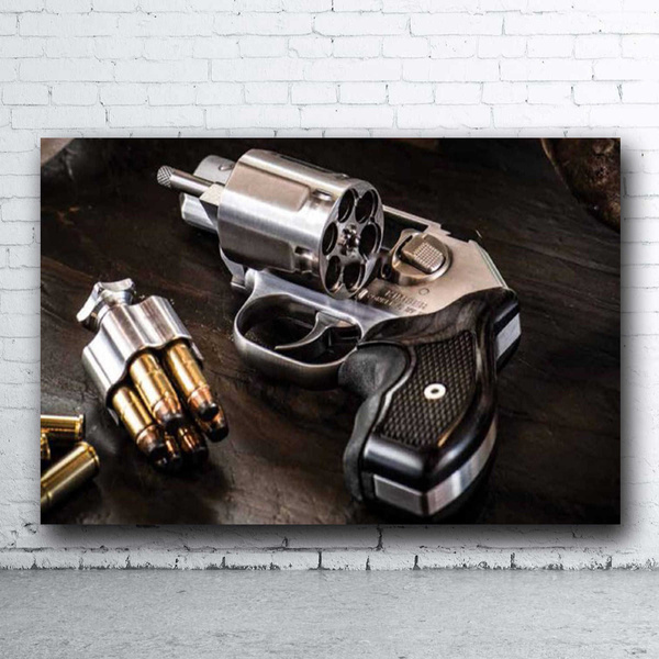 Cool Kimber Revolver Gun Pistol Metal Tin Sign Metal Poster Metal Decor ...