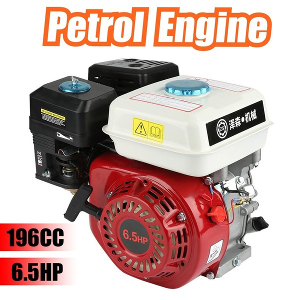 4 Stroke 6.5HP Pull Start 168F OHV Petrol Engine (Drive Shaft Diameter ...