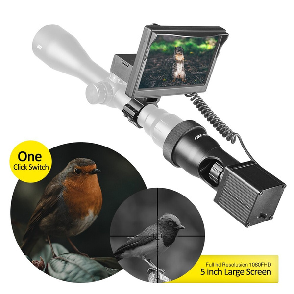 850nm Night Vision Scope Sniper Outdoor Hunting Optic Sight Tactical ...