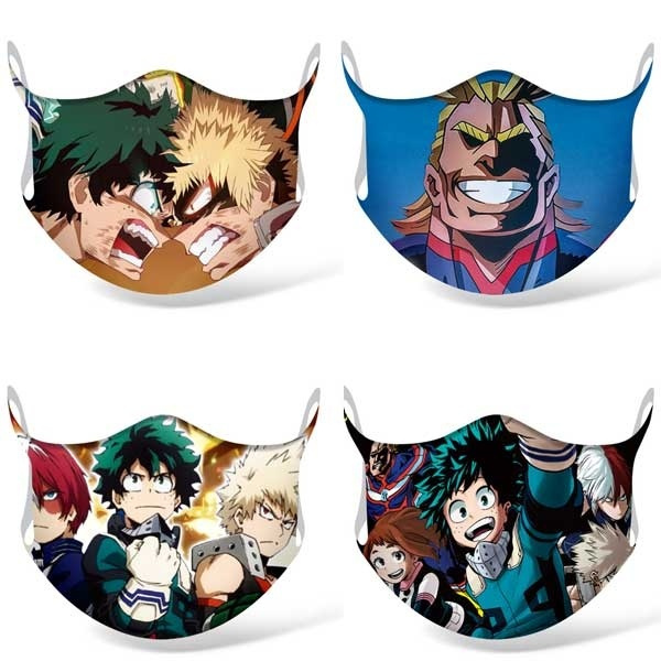 Popular anime My Hero Academia new 3d printed youth dustproof mask | Wish