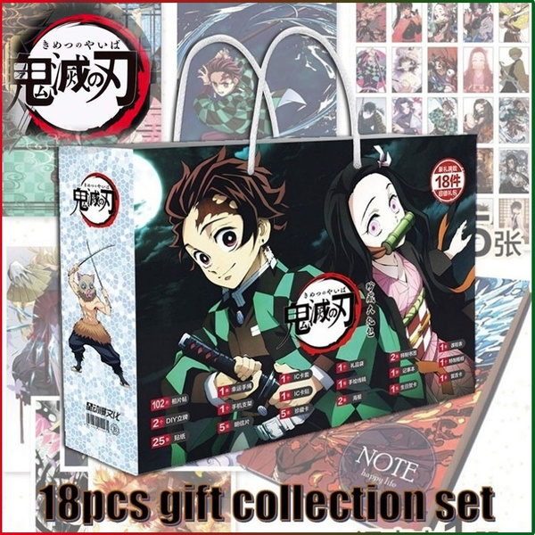 2020 Popular Anime Demon Slayer Gift Pack, Demon Slayer Collectibles ...