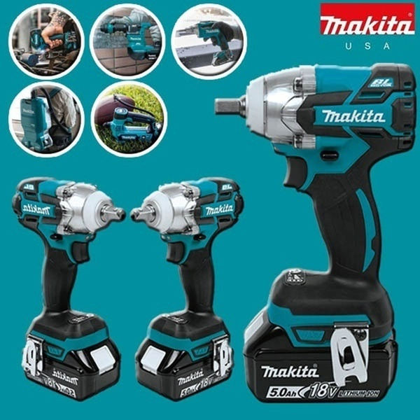 2020 Top Upgraded DTW285 18V Impact Wrench Brushless Cordless Electric ...