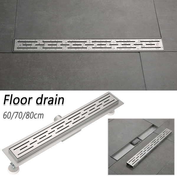 60/70/80 CM tileable model - Stainless steel Italian shower drain ...